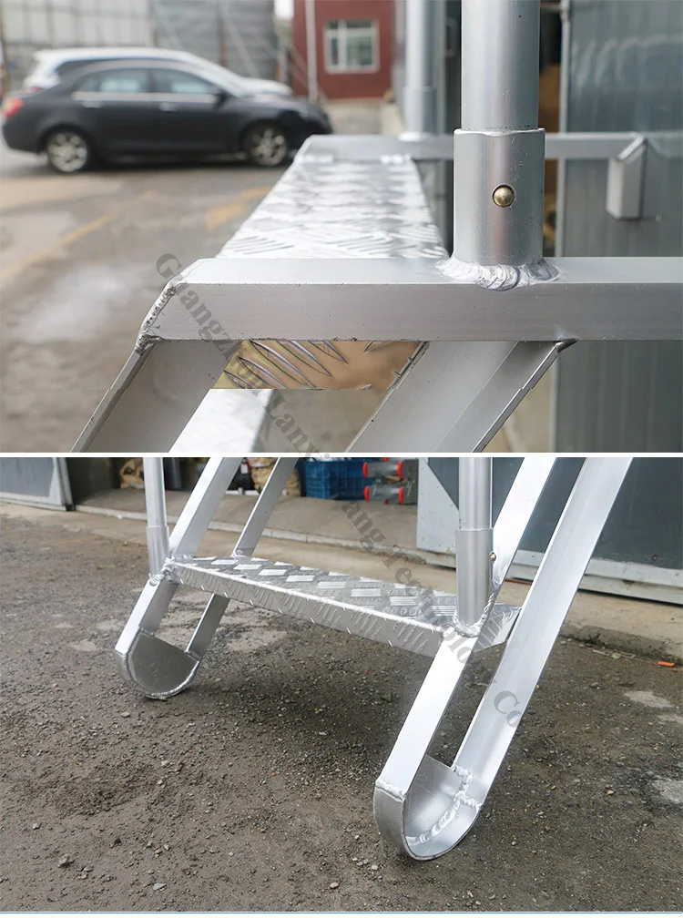 Customized Household Aluminum Inclined Ladder for Marine Diving