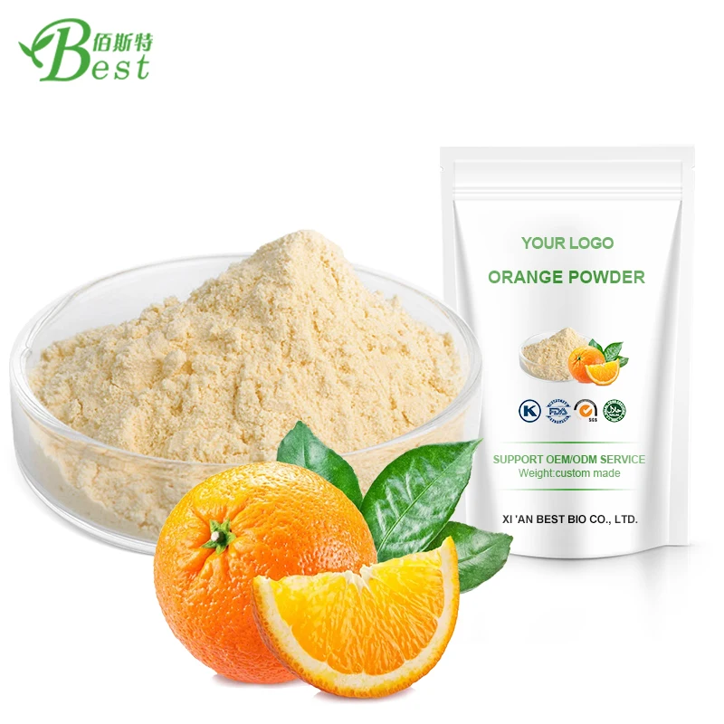 100% Pure Instant Flavored Orange Drink Powder Freeze Dried Orange ...