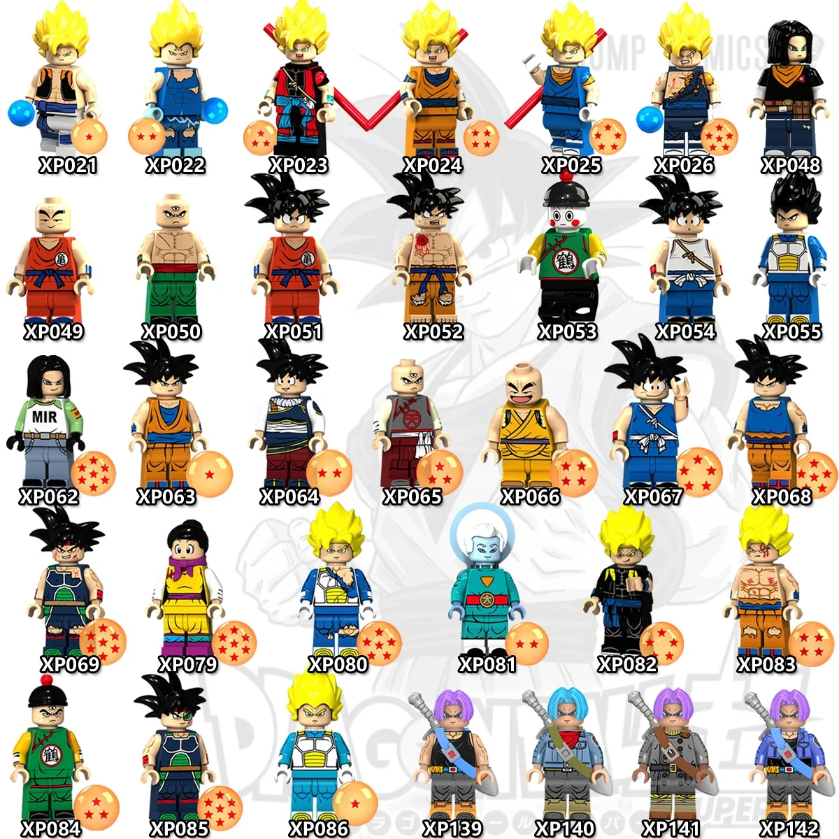 Kf6181b Kf6182b Dbz Base Plate Dragon Translucent Colorful No Battery ...