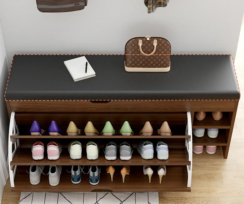 Flipping Bucket Shoe Changing Stool,Household Doorstep Shoe Cabinet ...