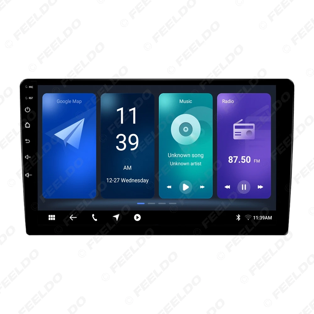 10" Universal Big Screen Android Car Multimedia Head Unit Navigation ...