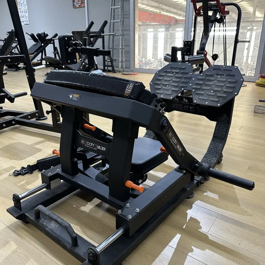 Steel Hip Thrust Fitness Machine Plate-Loaded Hammers Strength ...
