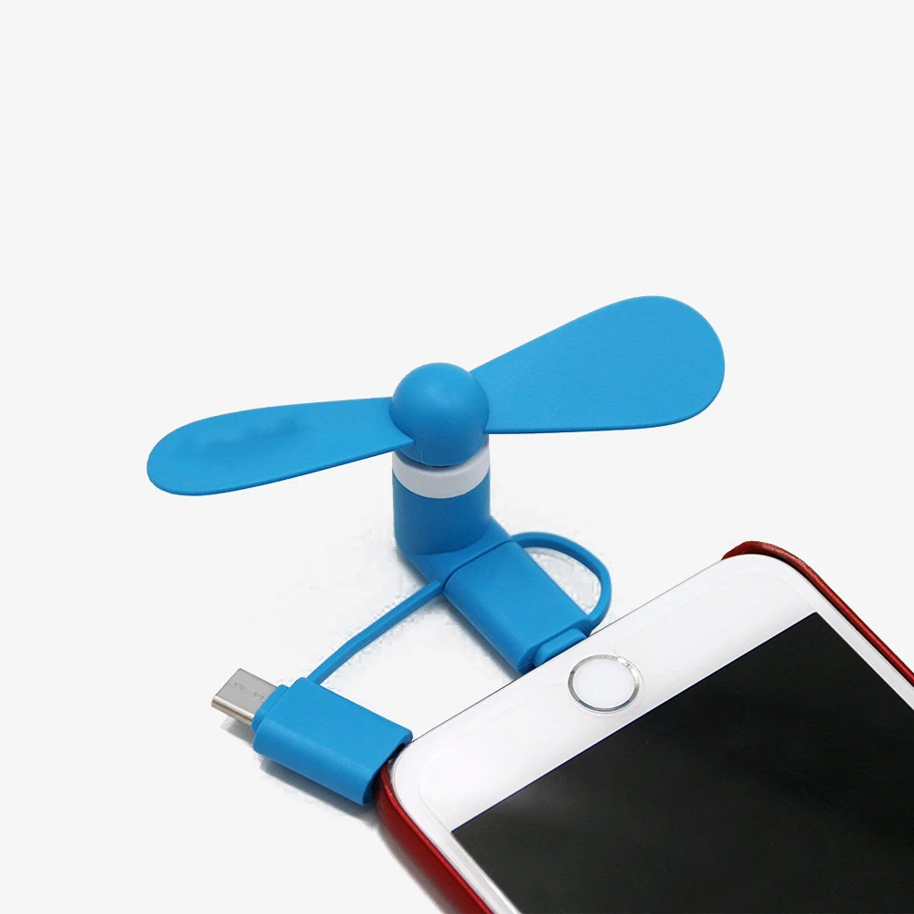 Alibaba.com: 3-in-1 USB mini fan with OTG and Type-C support for ...