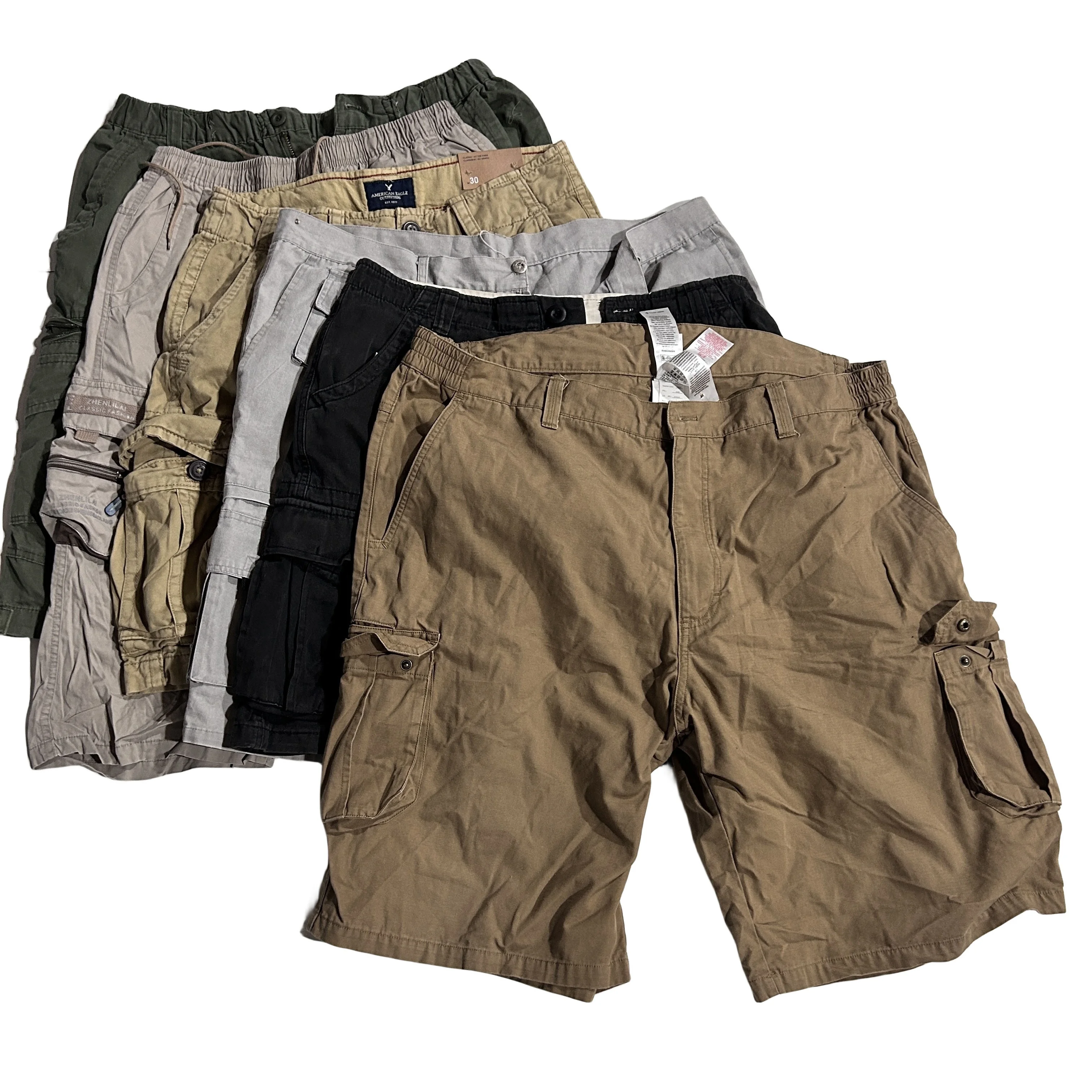 High Quality Used Men Short Pants Second Hand Mixed 2nd Cargo Shorts ...