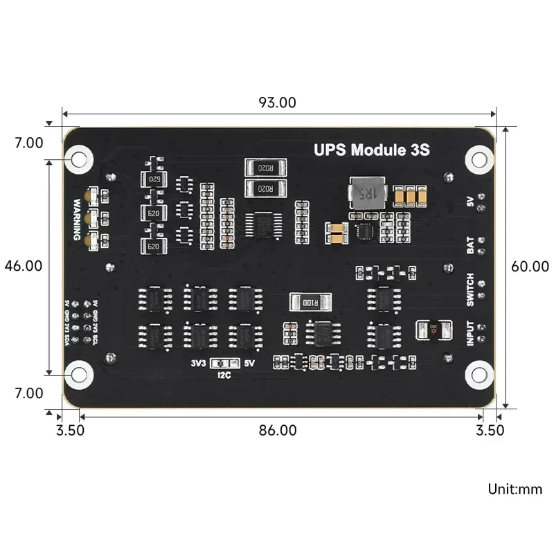 Raspberry Pi Uninterruptible Power Expansion Board Jetson Nano UPS ...
