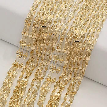 Lip Chain Jewelry Chain Customized Fine Jewelry Wholesale Gold Factory ...