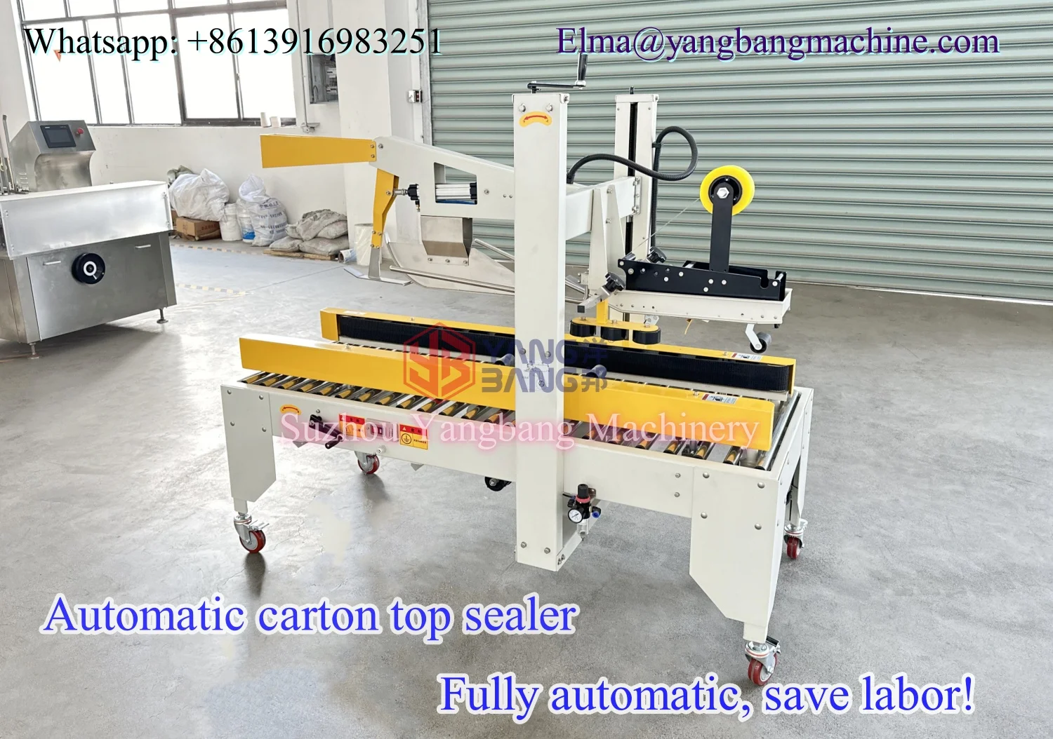 Automatic Case Packer Case Erector Fold Open Carton Box Adhesive Tape ...