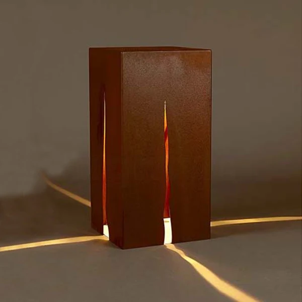 Corten Steel Lamp Post Solar Led Steel Post Lamp,Corten Steel Lamp Post ...