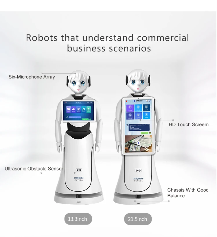 CSJBOT Alice Humanoid Robot Kit - Intelligent & Versatile