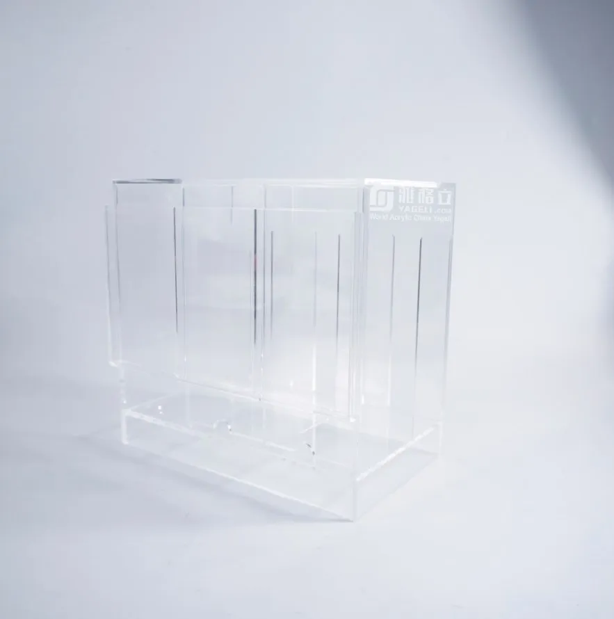 Uv Protection Custom Clear Acrylic 3 Slot Tcg Booster Pack Trading Card ...