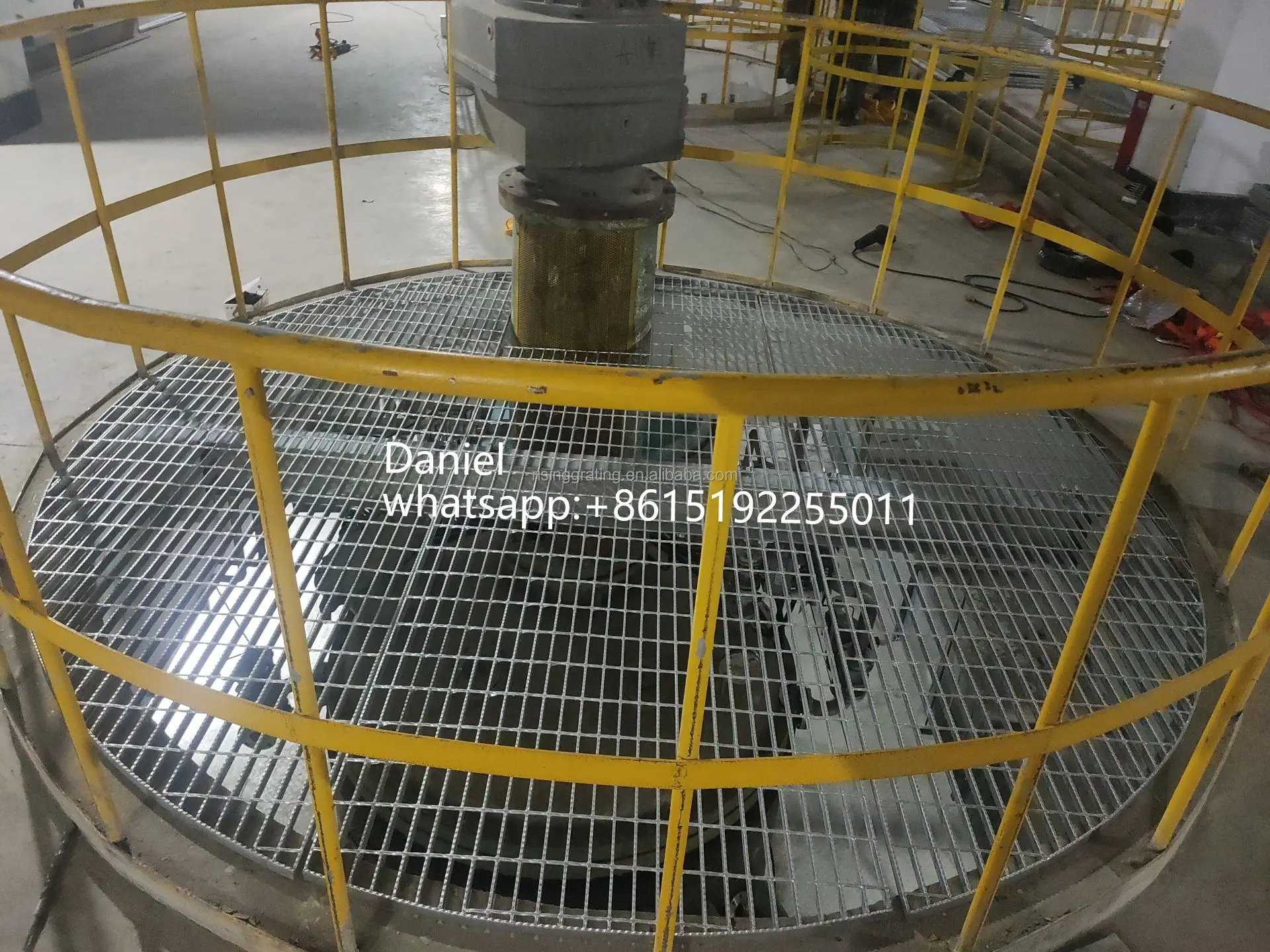 Industrial Platform Steel Handrail And Steel Frame Structure - Buy ...
