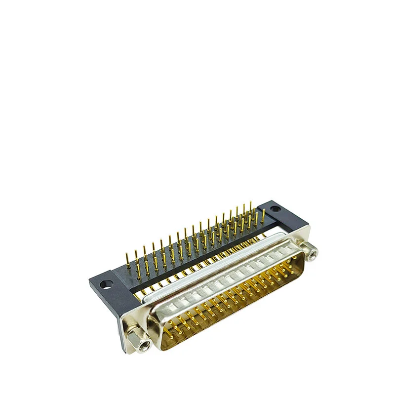 Solid Core Pin Insertion Board 3-row 50pin Male Connector Bent 90 ...