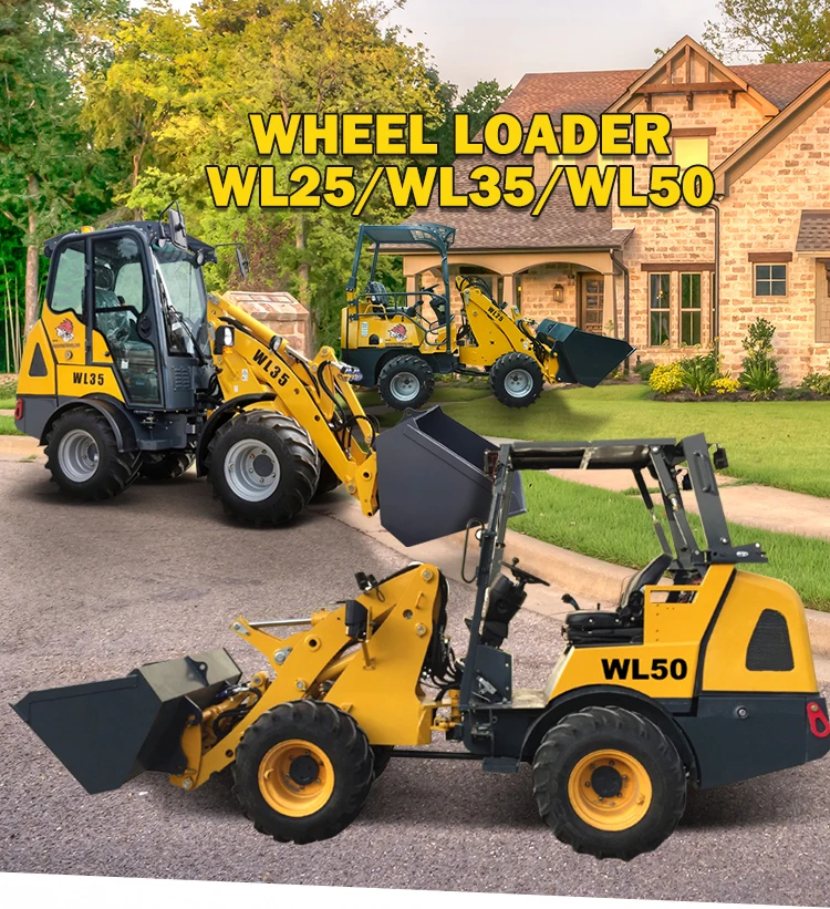 Small Front End Loader - Mini Wheel Loader with CE Certification
