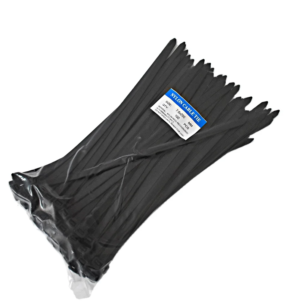 Factory Nylon Cable Tie Plastic Cable Clamp Strap Wraps Zip Ties 3.6 ...