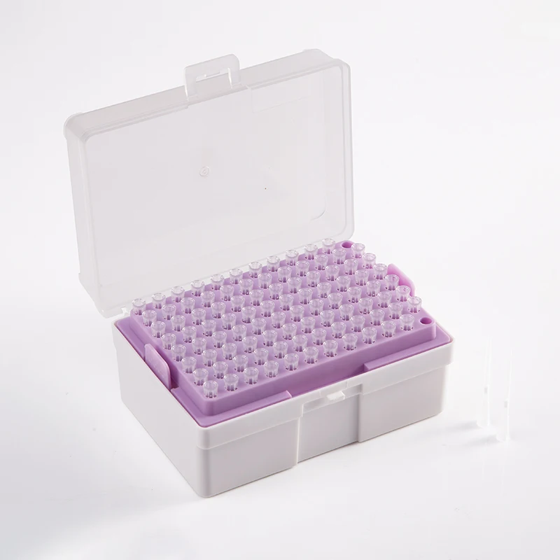 disposable universal sterile 10 microliter filtered pipette filter tips ...