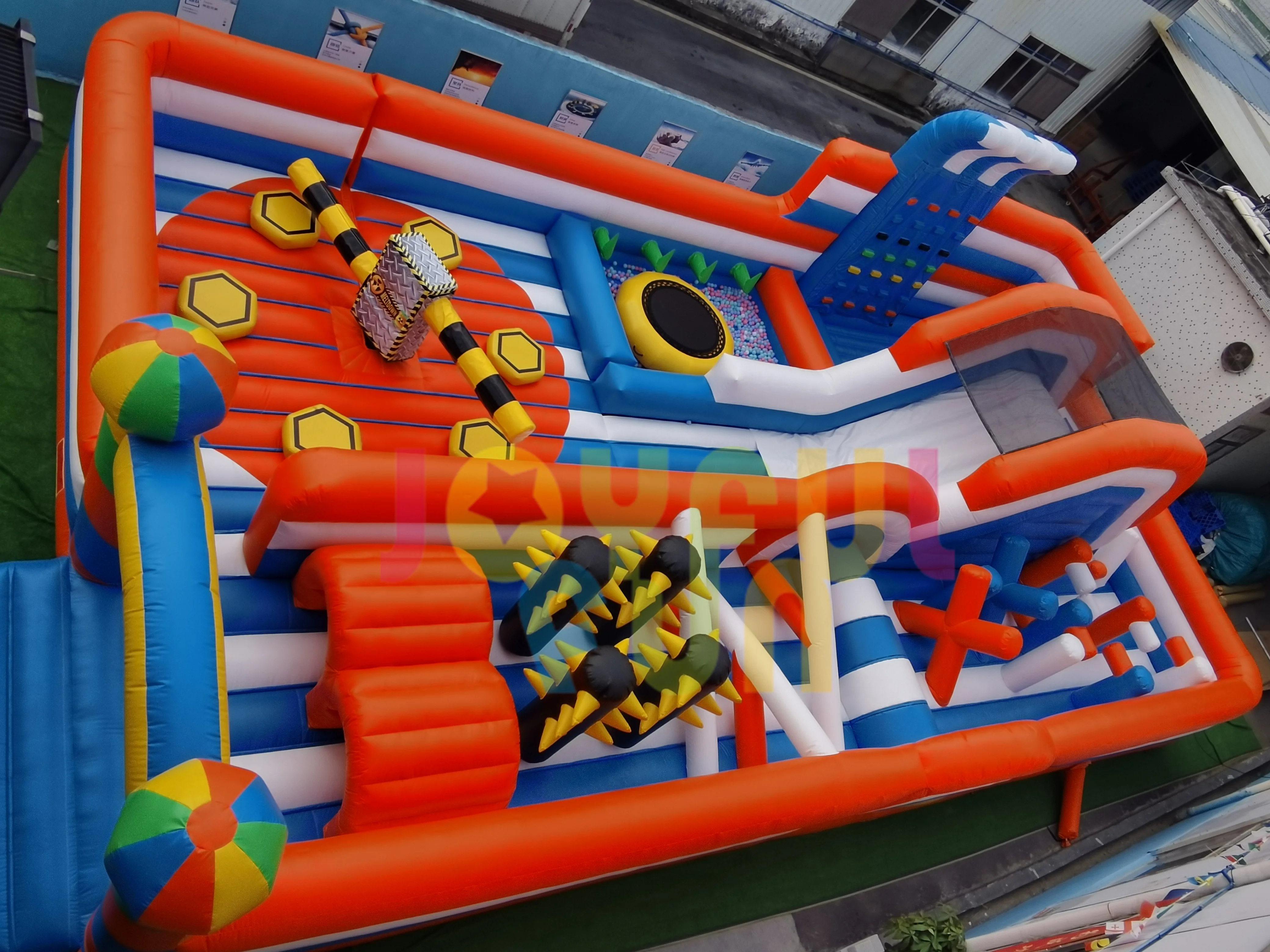 JOYFUL FUN Customized Inflatable Game Park Inflatable Park Inflatable ...