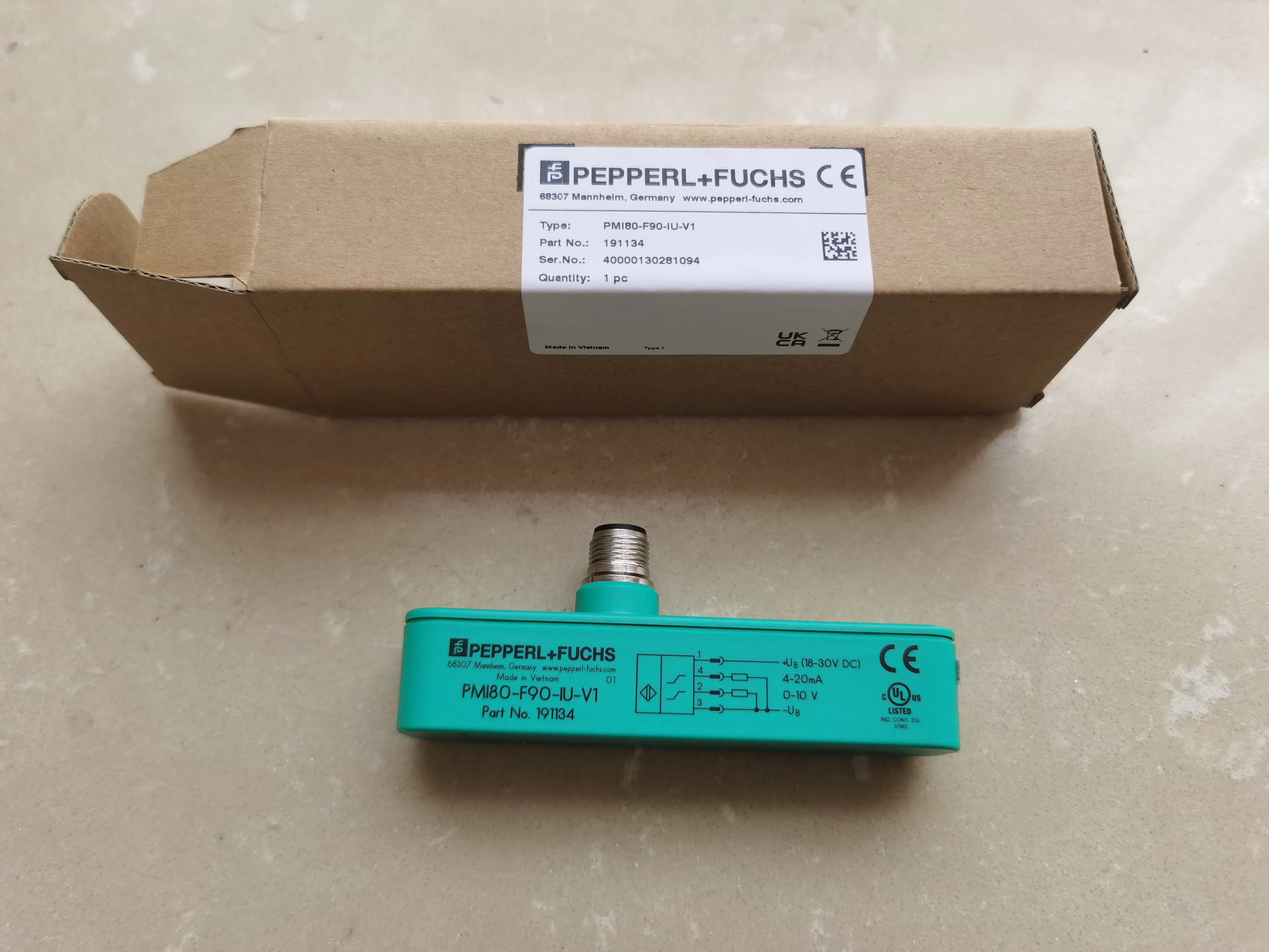 P+f Pmi80-f90-iu-v1 Inductive Positioning System Good Price New 100% Original Authentic In Stock ...