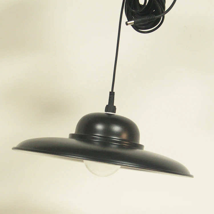 Custom Metal Spinning Lamp Shades - Black Industrial Style