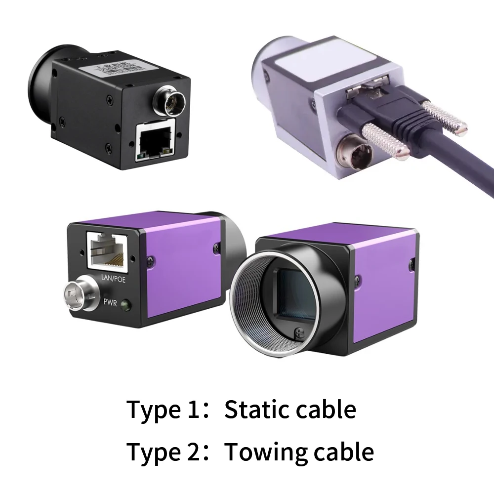 High-Flexible Cat6a Industrial Camera Cables Low Latency Durable ...