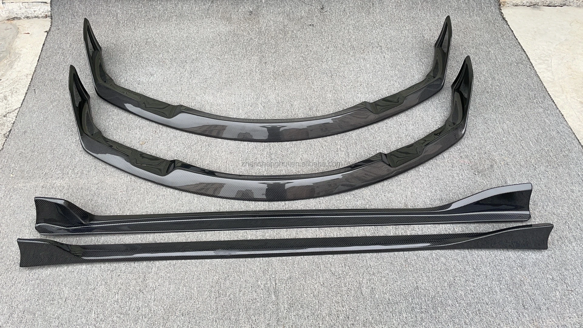 A Style Front Bumper Lip Carbon Fiber for Toyota Supra A90 Carbon Fiber ...