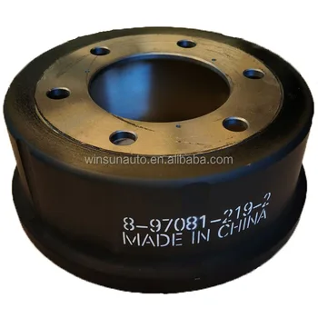 8-97081-219-2 8-97081219-2 8970812192 Japanese Truck Brake Drum For ...
