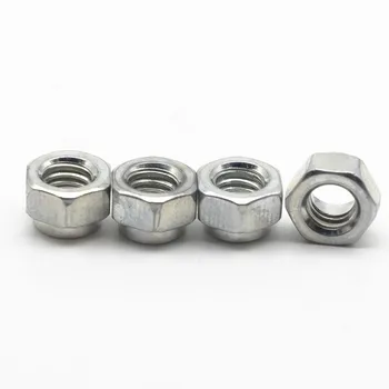 M5 M6 M8 M10 M12 M14 Din985 Nylon Insert Lock Nuts Stainless Steel A2-70 A2-80 Hexagon Nylock ...