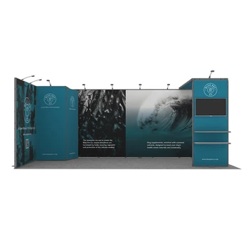 3x6 Aluminum Modern Modular Event Trade Show Booth Expo Display ...