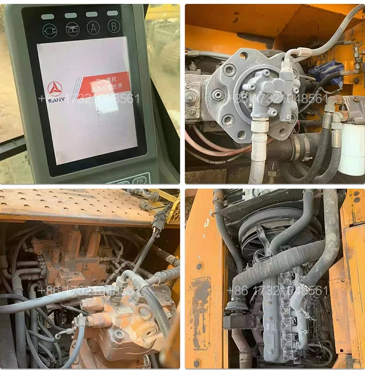 Used Sany 235c Excavator Sy235c-8s Sy235c-9 Excavator 33 Ton Second ...