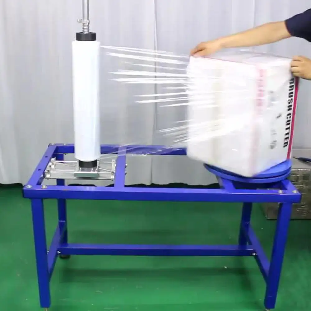 Carton Pallet Wrapping Wrapper High Efficiency Stretch Film Wrapping ...