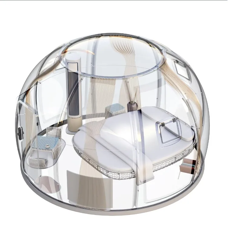 Beautiful And Transparent Starry Sky Channel Inflatables Transparent ...