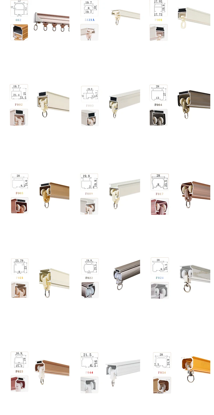 Custom Modern White Heavy Duty Extendable Metal Double Telescopic ...