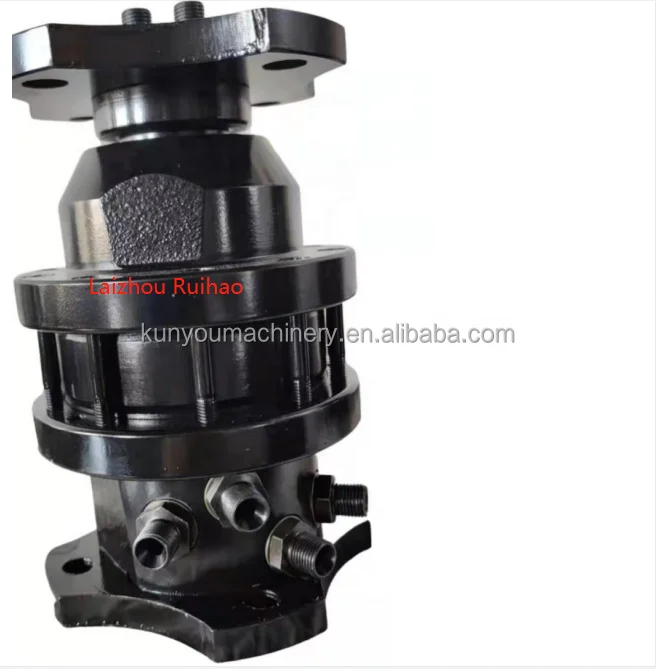 Hydraulic 360 degree rotation rotator mini excavator grapple rotator ...