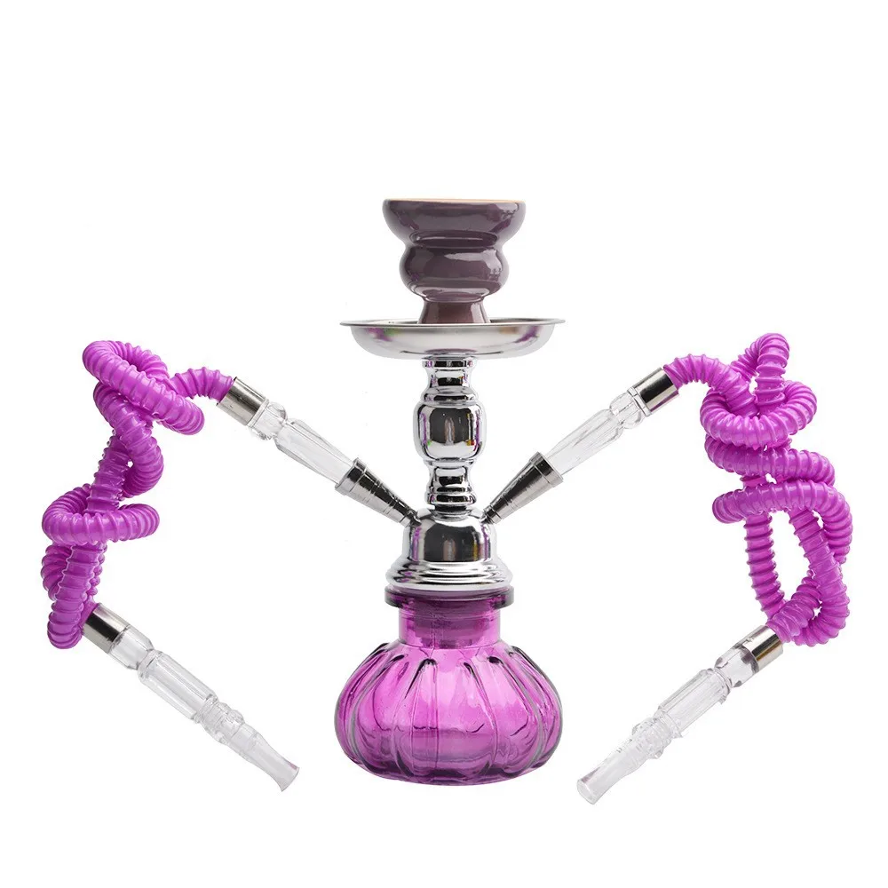 Hot Amazon Wholesale Arabian Hookah Set Double Pipe Hookah Smoking ...