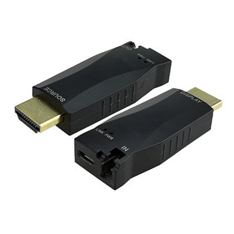 Mini 4k Hdmi Optical Fiber Extender Up To 300m Via Qualified Multimode ...