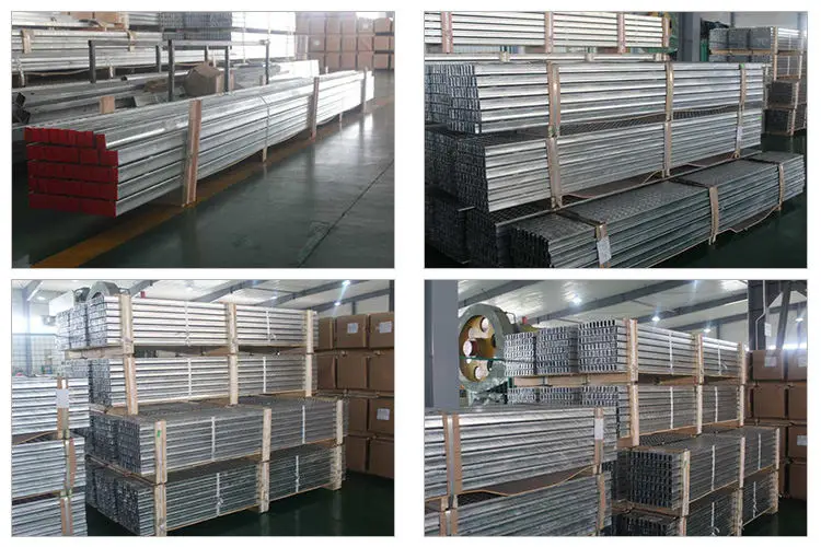 Cold Formed Perforated Stainless Steel Channels C-channel Purlins Cold ...