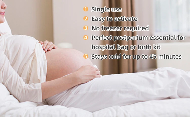 OEM Instant Postpartum Cooling Pads for Women After Birth - Perineal ...