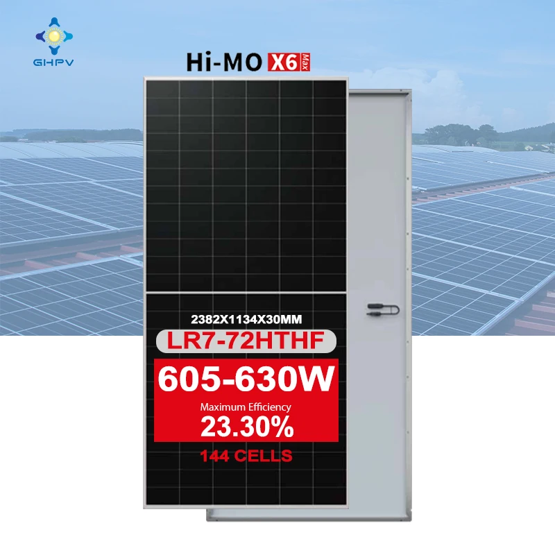 Longi Solar Panel Himo X6 MAX Longi Pallet Zonnepanelen 605W 610W 615W ...