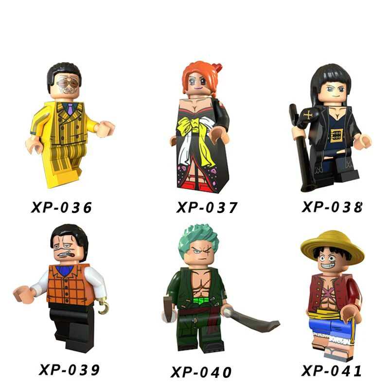 All Block Model Luffy Zoro Nami Chopper Shanks Franky Vinsmoke Mini ...