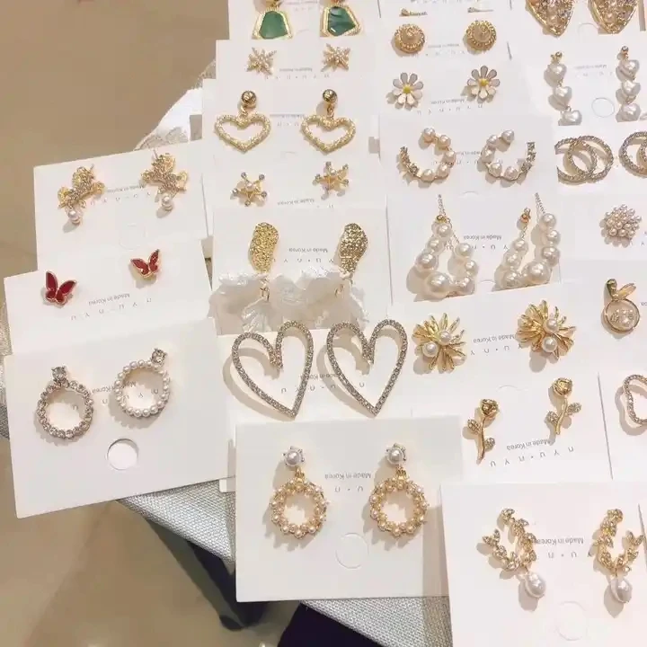 80-150pcs Each Kg Sell By Weight Popular Elegant Stud Earrings For ...