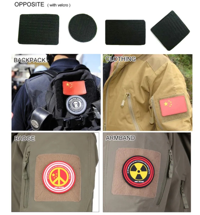 Custom Color Pvc 3d Patch Adhesive For Clothing Hat Embossed Pvc Logo ...