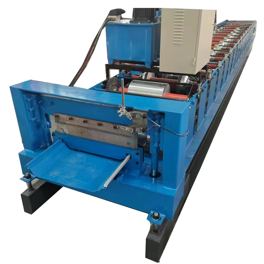 Standing Seam Profile Roll Forming Machine With Optional Taper Standing ...
