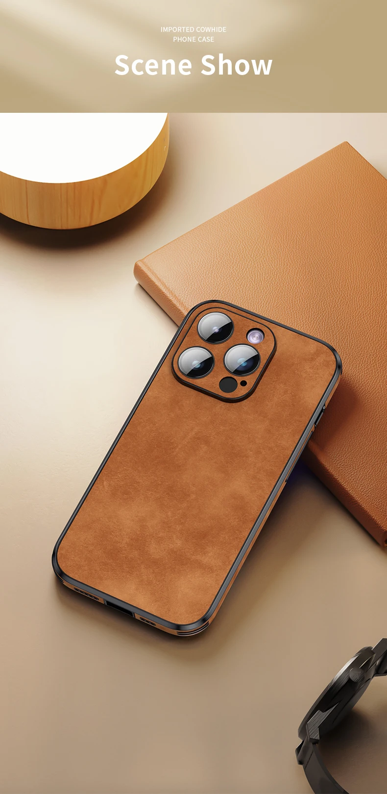 Luxury Designer Leather Phone Covers for Iphone 16 Pro Max