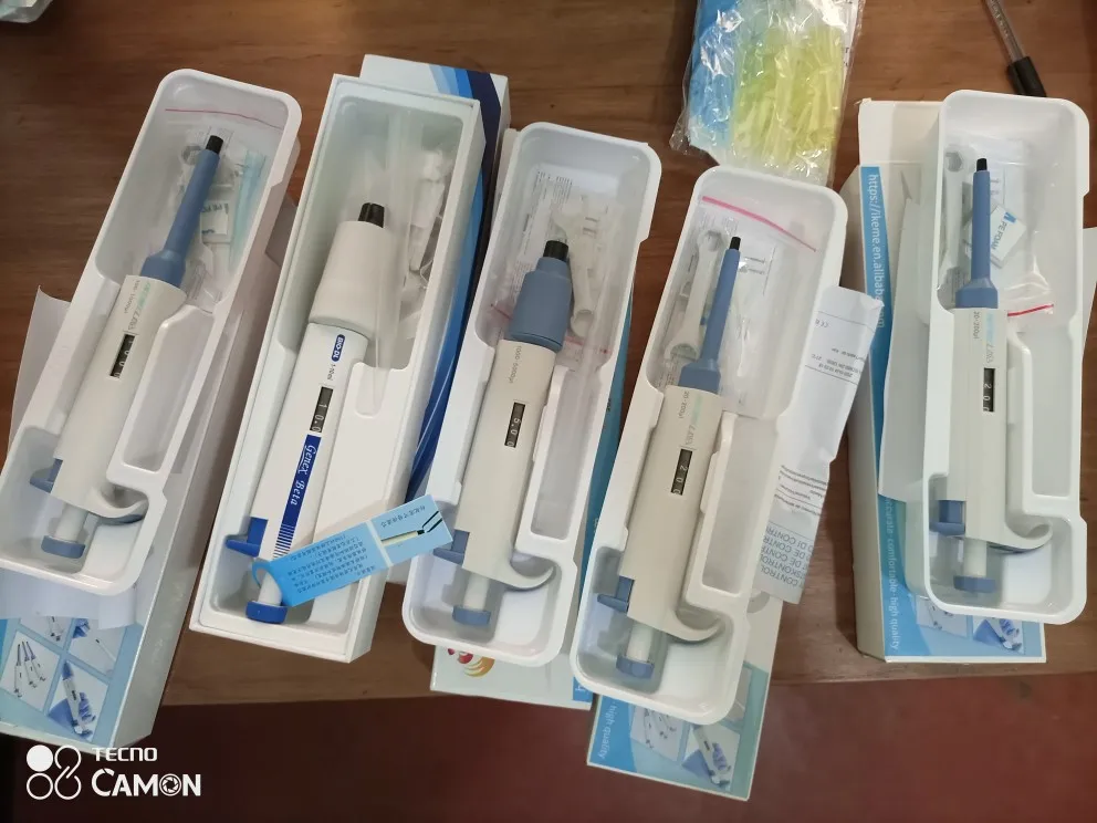 Laboratory Pipette Gun Digital Adjustable Dragon Pipette Medical Pipet ...
