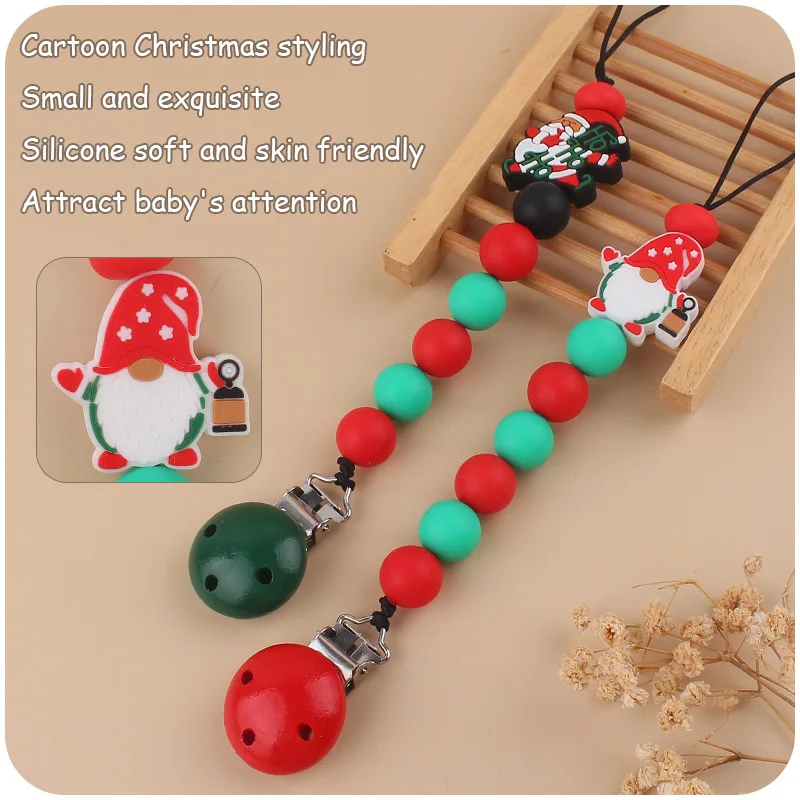 Cartoon Christmas Teether Santa Claus Teether Christmas Tree Creative ...