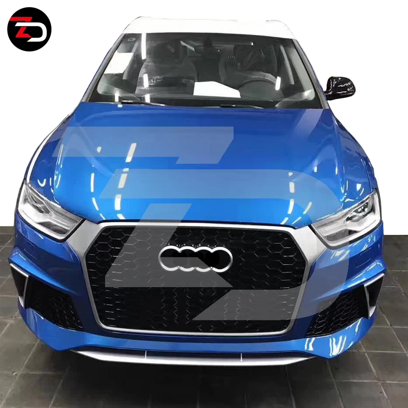 Factory Price Rsq3 Style Front Bumper Main Grill For Audi Q3 2017 To ...
