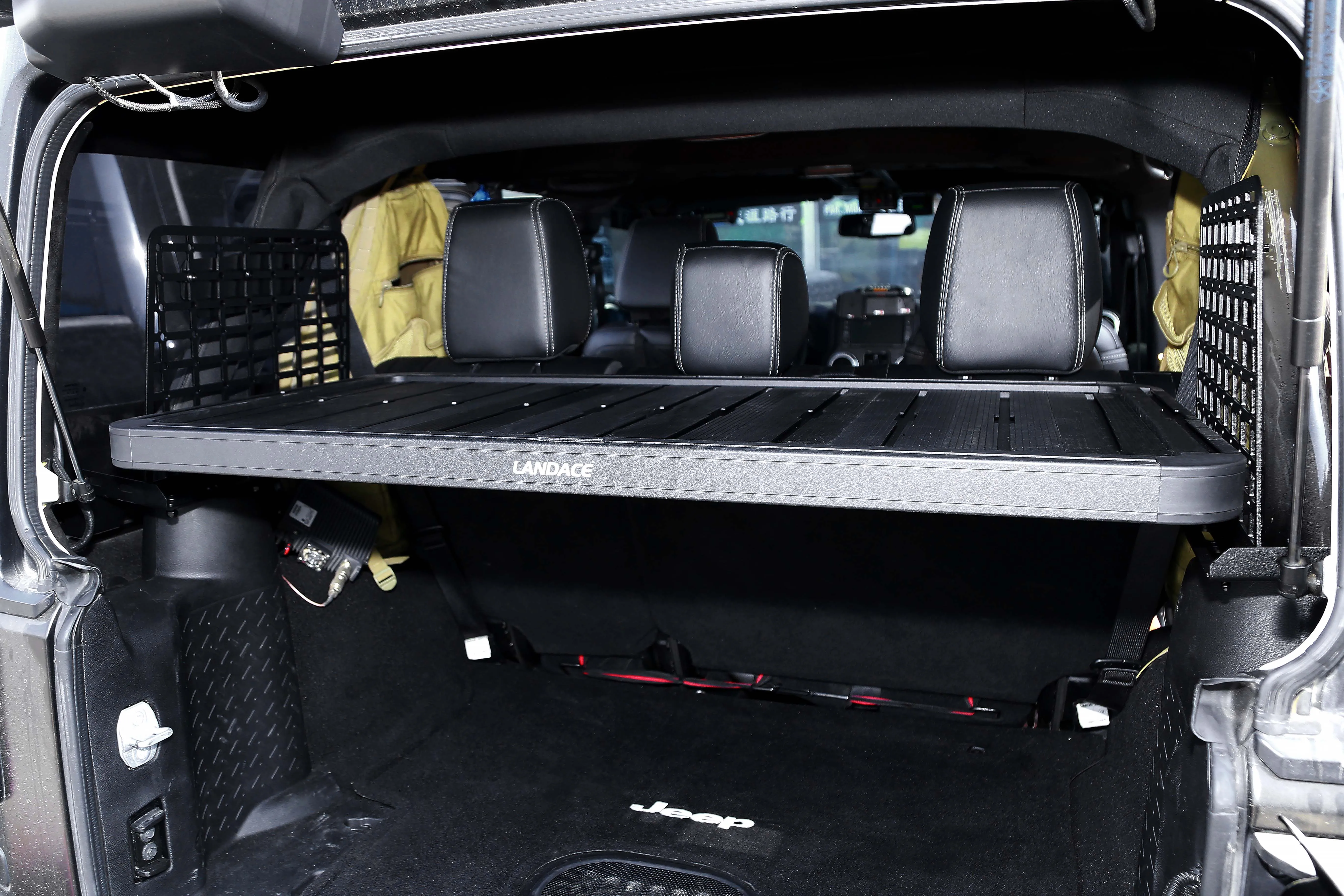 4x4 off Road Accessories - Trunk Storage Shelf for Jeep JK