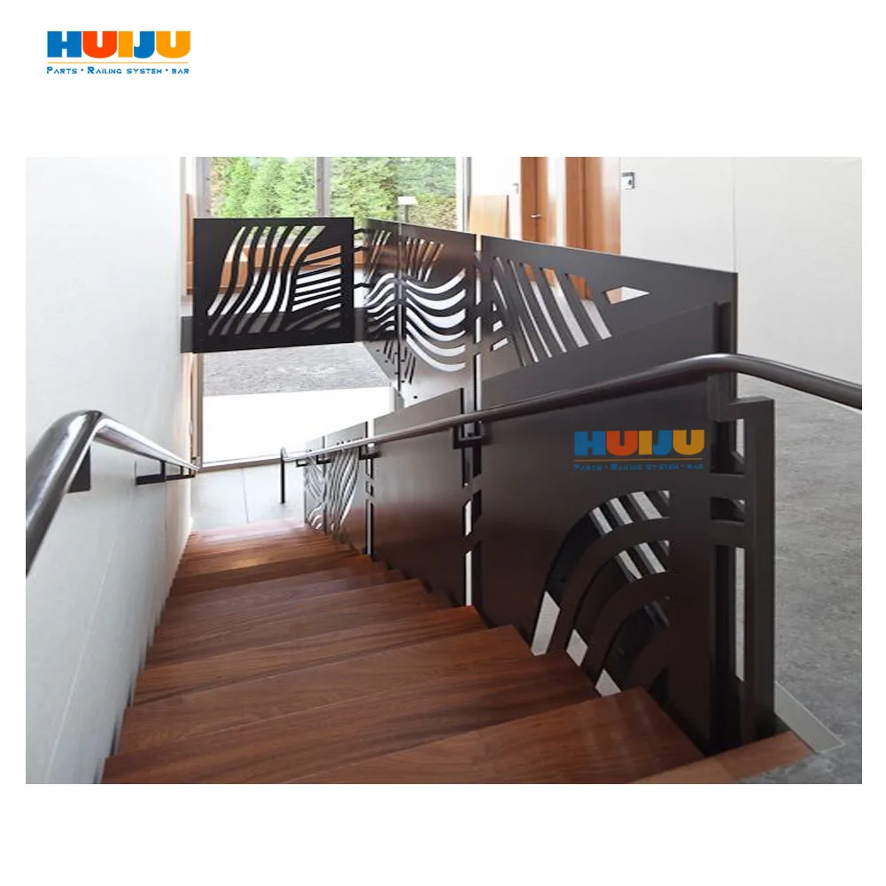 HJ New Design Aluminum Fence Railing for Balcony Guard Rail