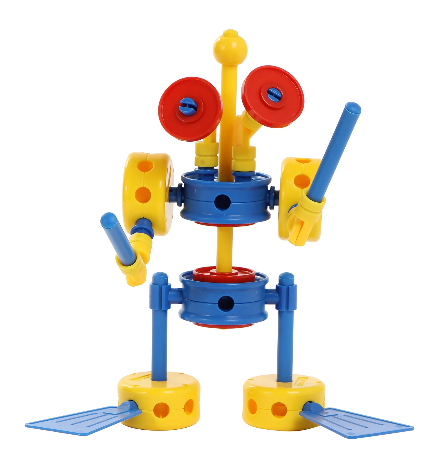 2023 Robot Shape Diy Plastic Building Toy Fine Motor Skill Education ...