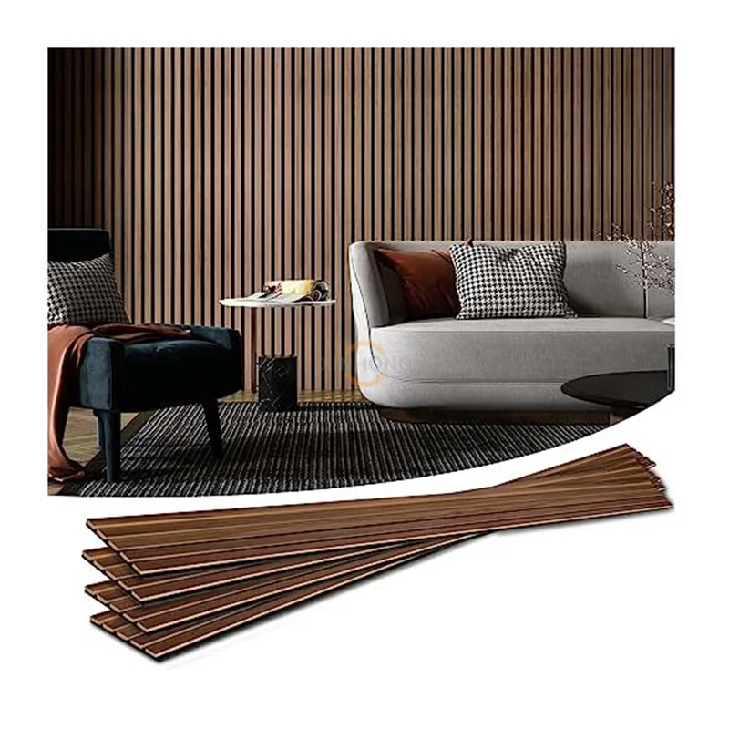 Eco Wood Composite Acoustic Wall Board Interior Decor Slat Wpc Sound ...