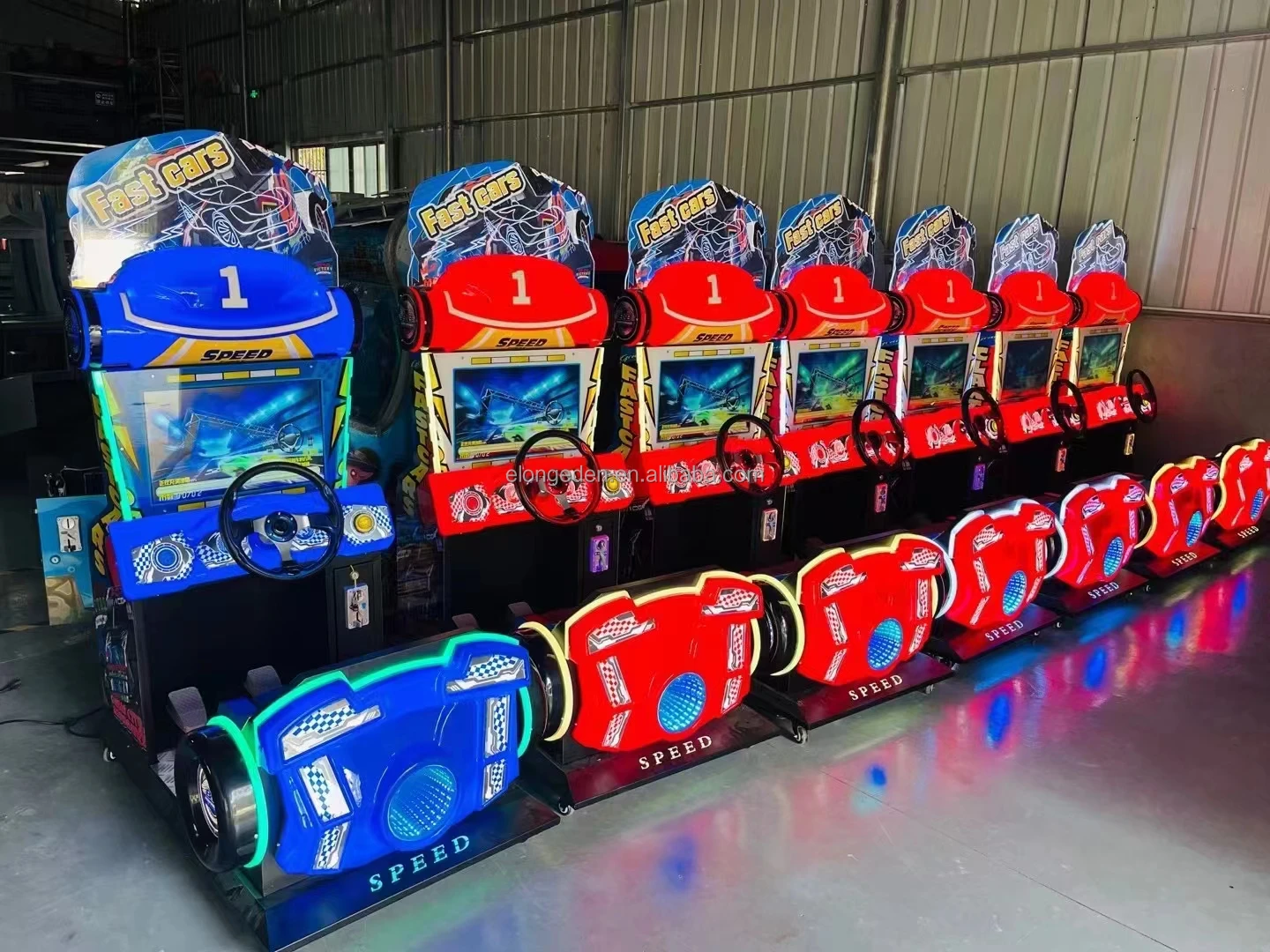 Race Video Game Machine Trade Racing Arcade Machines Coin Operated Car ...